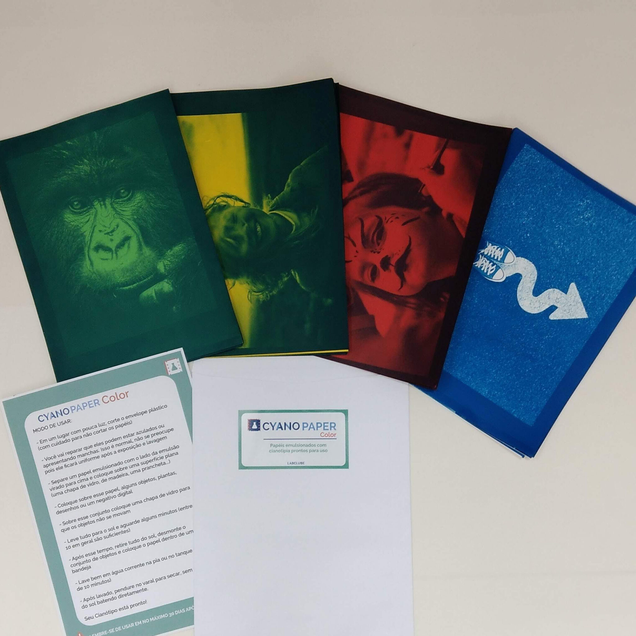 Cyano Paper Color – Papéis Coloridos Sensibilizados Para Impressão ...